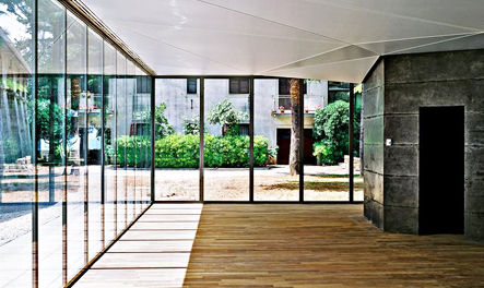 Sliding partition - MSW IGG - GEZE - glazed / commercial