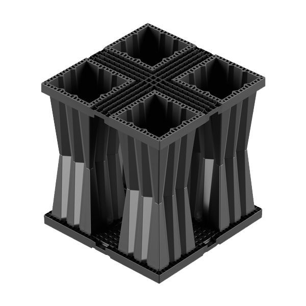 Water storage tank - AQUABOX - GEOPLAST - in-ground / plastic