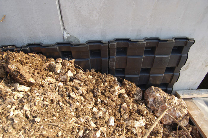 Protection waterproofing system - DEFENDER® - GEOPLAST - PP / made from ...