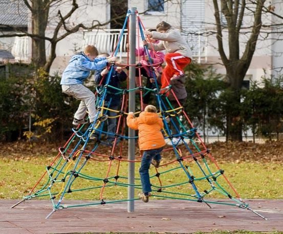 Playground climbing net - 012084 - LEGNOLANDIA