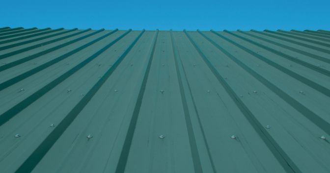 Sheet steel roofing - BUTLERIB® II - BlueScope Steel - ribbed