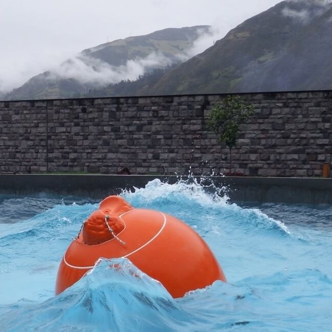 Fun wave generator - WAVEBALL - WOWCOMPANY INTERNATIONAL - for water ...