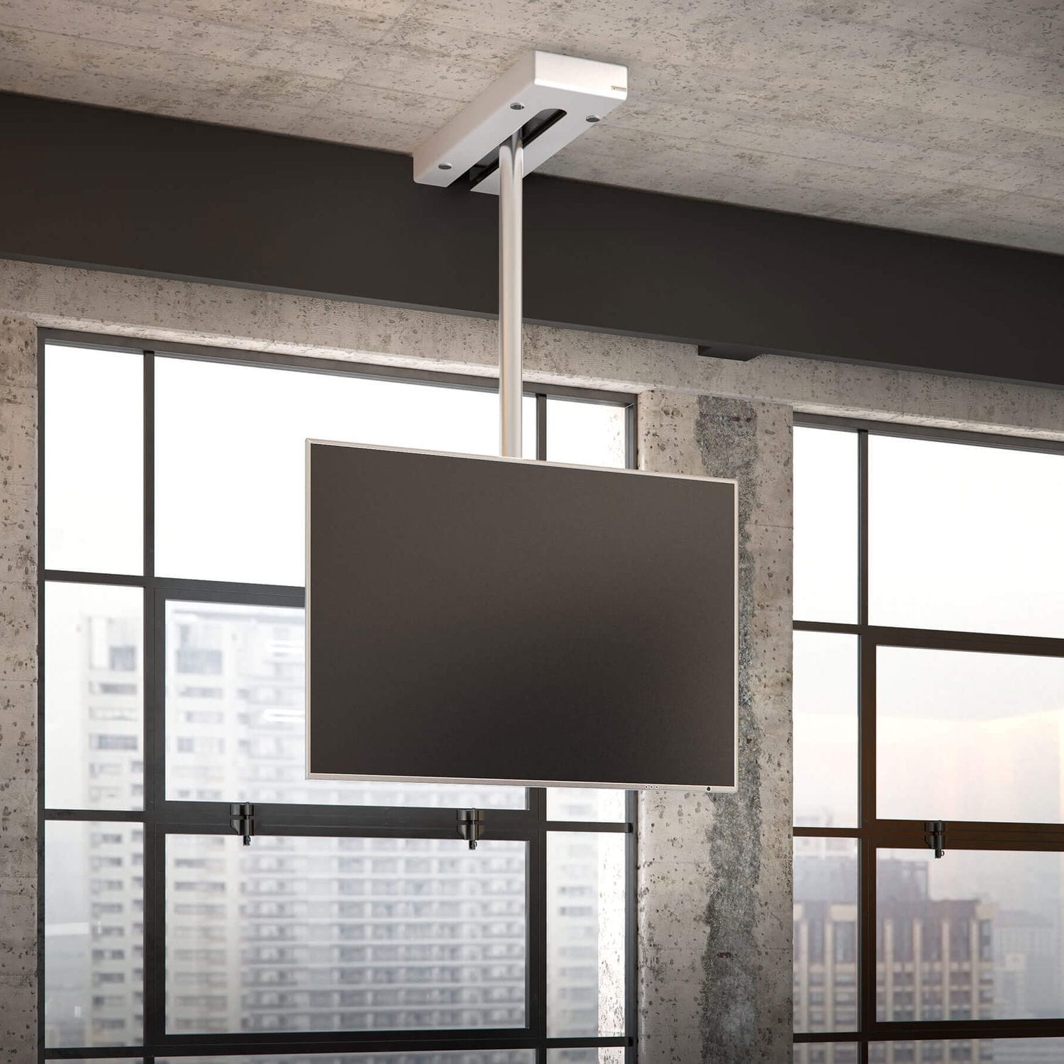 Contemporary TV ceiling mount - CEILING - wissmann raumobjekte - swivel ...