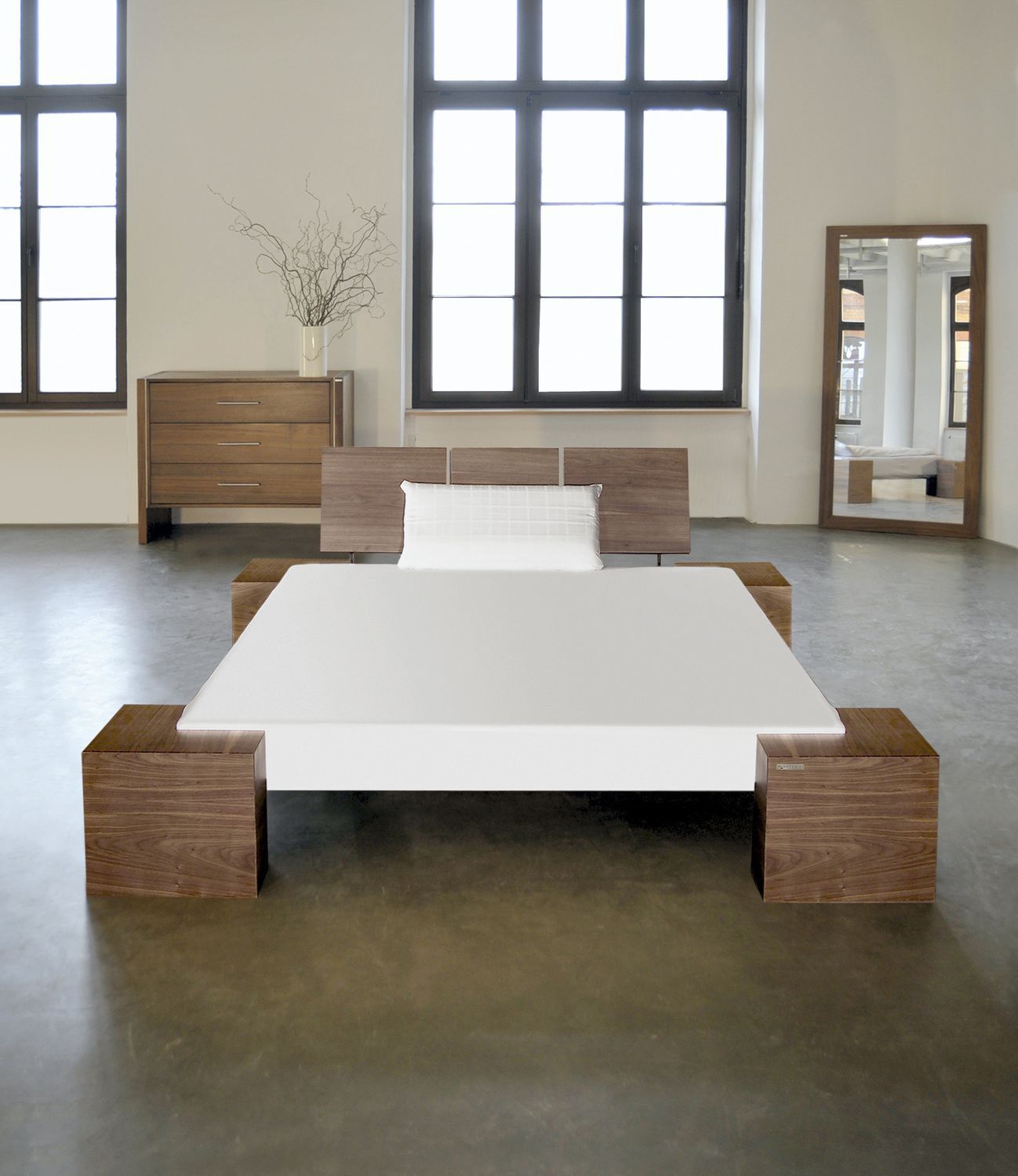 Double bed - PURE ART319 - wissmann raumobjekte - contemporary / with ...
