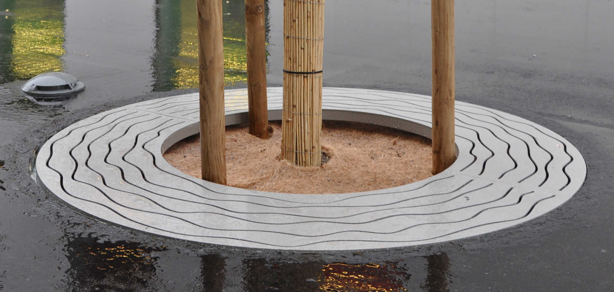 Round tree grate - PERLA C Q - METALCO - steel