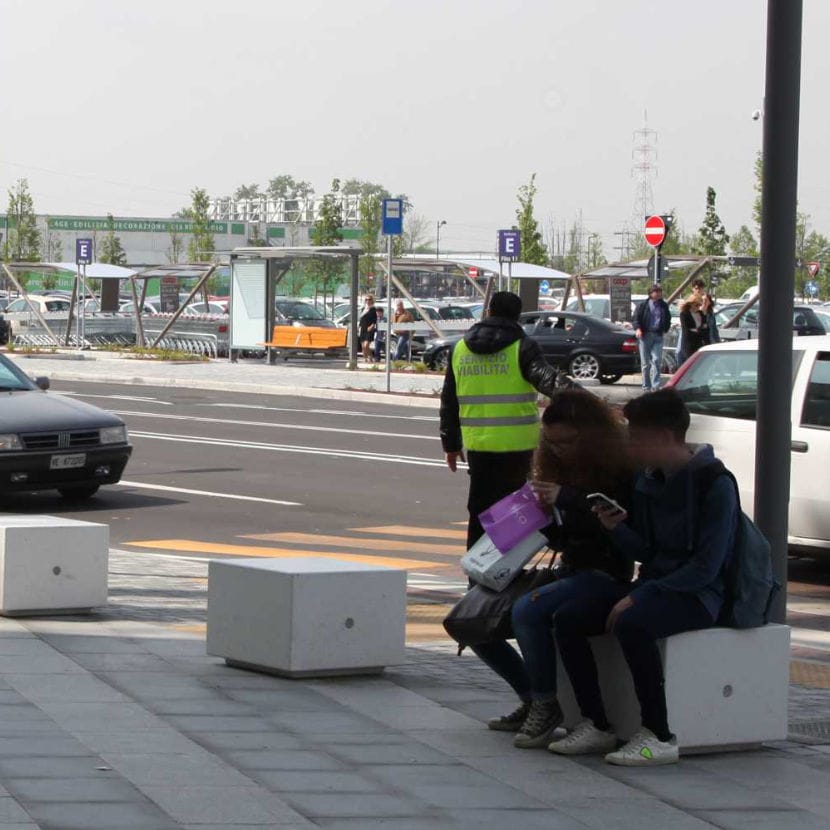 Contemporary public bench - I-BOX - METALCO - high-performance concrete ...