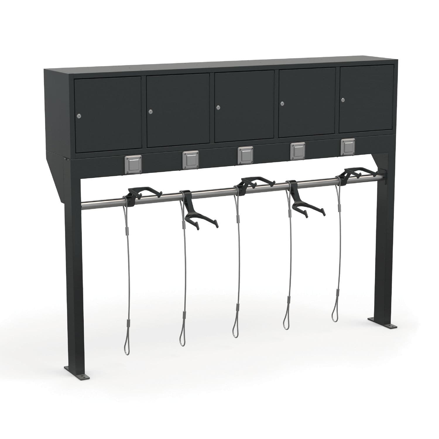 Floor-mounted bike rack - BIELLA LOCKERS - METALCO - for public space ...