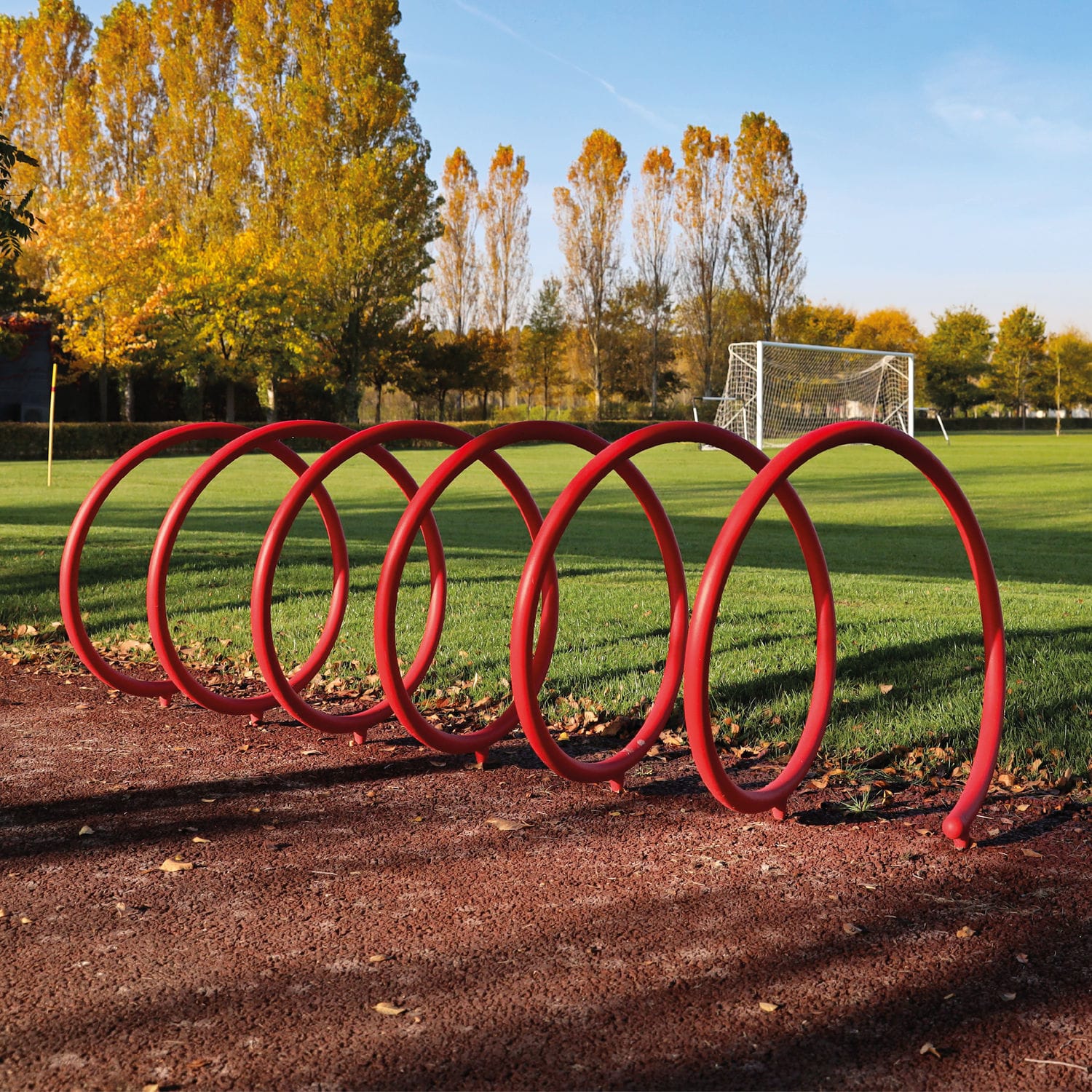 Floor-mounted bike rack - SPYRA - METALCO - for public space / for ...