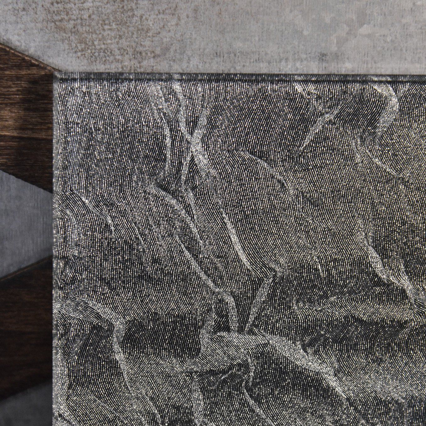 Laminated glass panel - "JEWEL ROCK" STEEL SILK ORGANICA™ - Avant Art ...