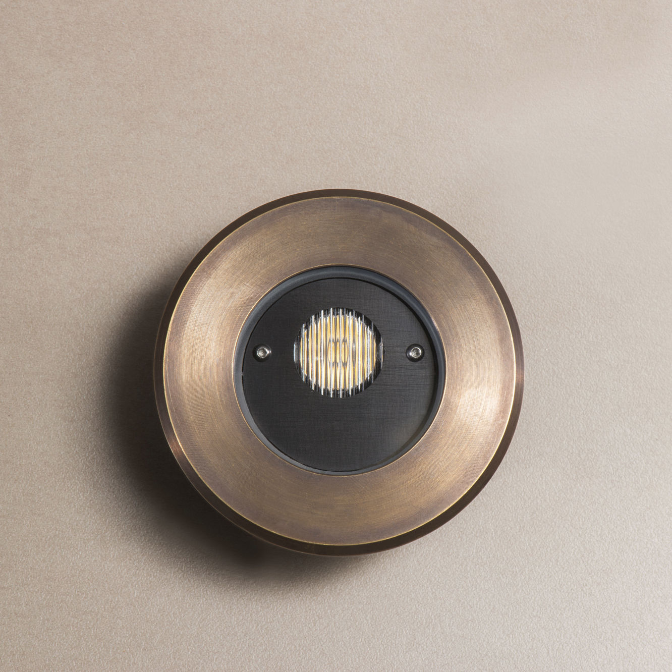 Recessed wall light fixture - TIKI - LumTeam - LED / round / IP68