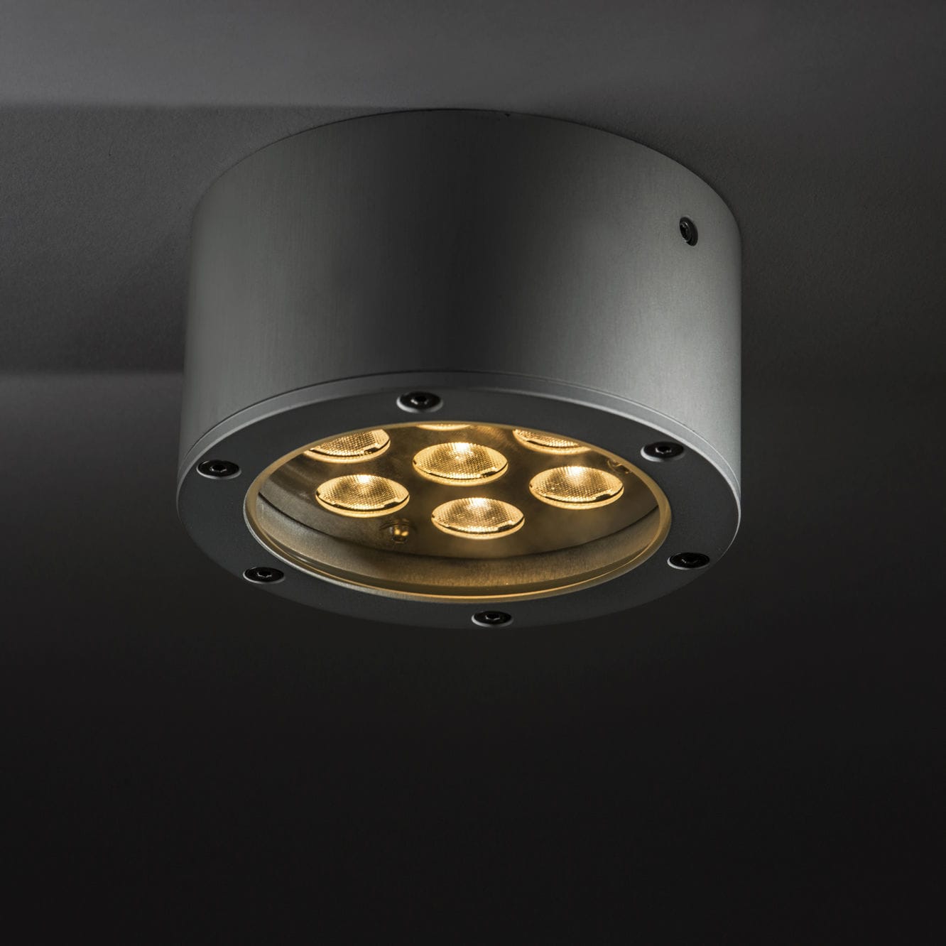 Ceiling-mounted downlight - NARA SAILLI - LumTeam - LED / round / IP67