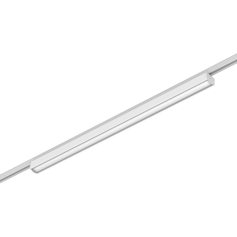 LED track light - VALENCE - SUNLUX - rectangular / PMMA / commercial
