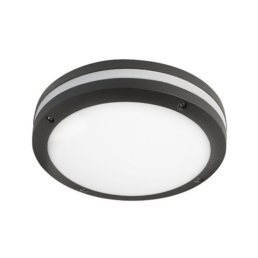 Surface mounted light fixture - HUBLED - SUNLUX - LED / round / IP44