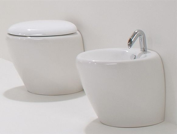 Free-standing WC - TOUCH - GSG Ceramic Design - ceramic