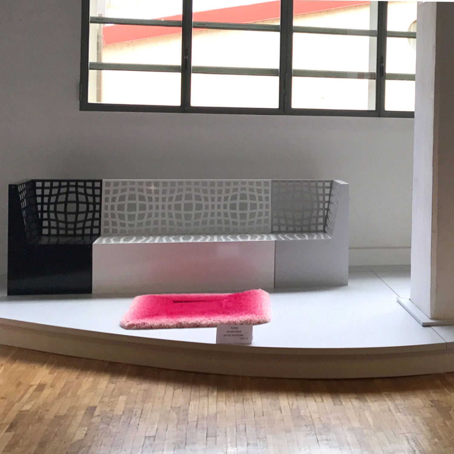 Contemporary public bench - MORPHSCAPE LOUNGE - LAB23 - steel / with ...