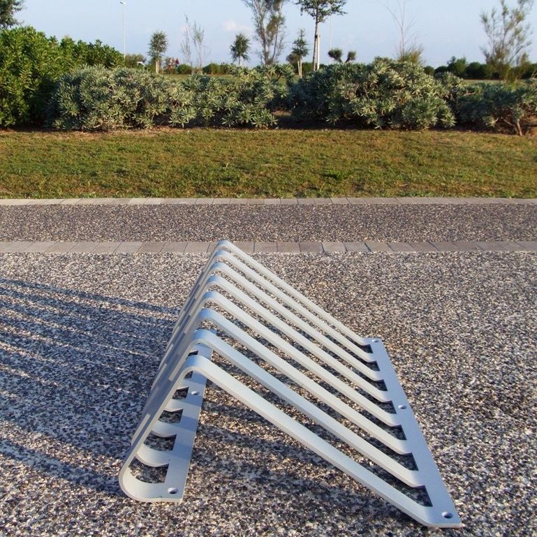 Floor-mounted bike rack - PITAGORA - LAB23 - horizontal / for public ...