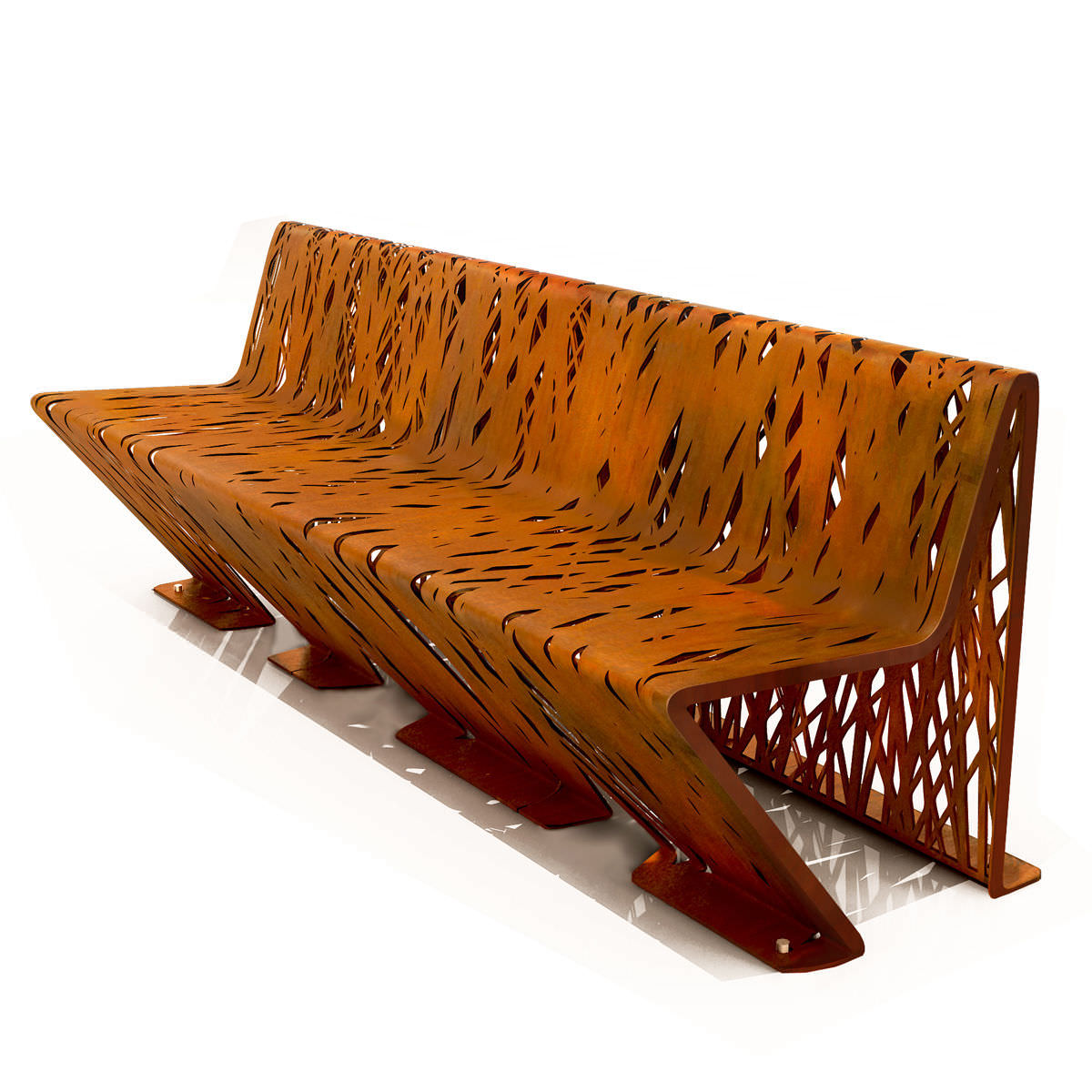 Public bench - CROSSED by Stéphane Chapelet - LAB23 - original design ...