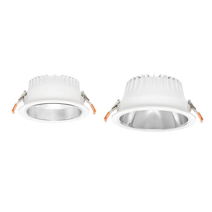 Recessed ceiling downlight - D50-R - GLAMOX - LED / round / IP44