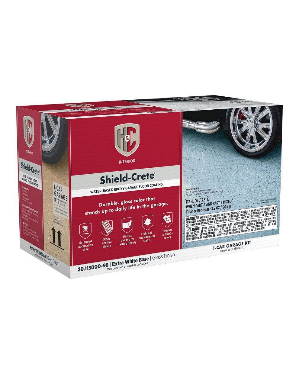 Protective coating - H&C - Sherwin-Williams - garage / floor / water-based