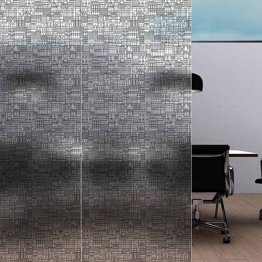 Laminated glass panel - RETROSPECTIVE - Skyline Design - tempered ...