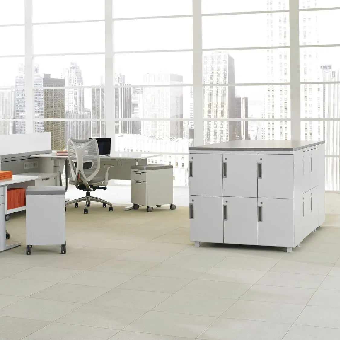 Teknion Ledger Storage Cabinets | Cabinets Matttroy