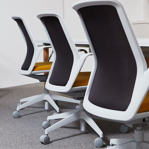 Contemporary office chair - JUST-US - Teknion - on casters / star base ...
