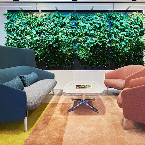 Indoor green wall - NAAVA - Teknion