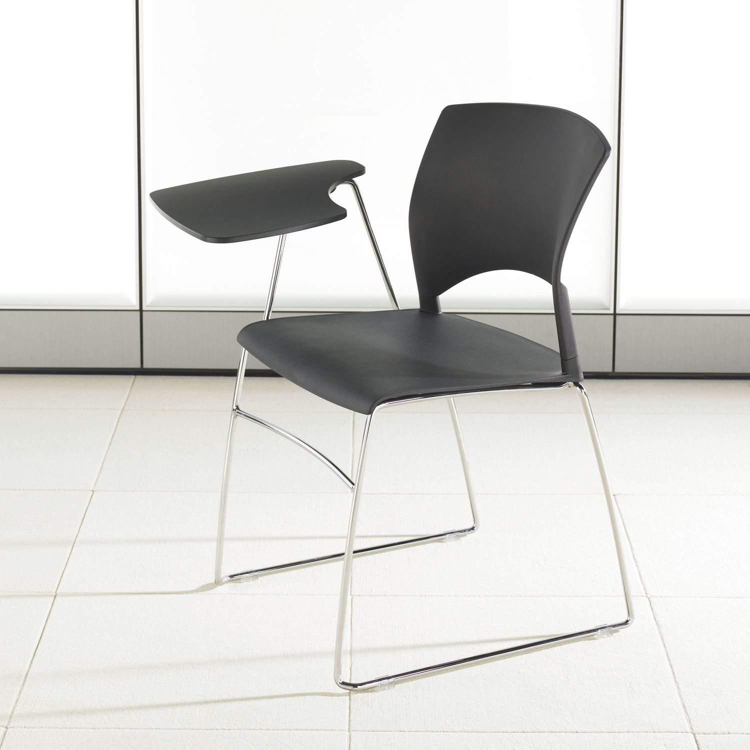 Contemporary conference chair - VOLUME - Teknion - indoor / plastic ...