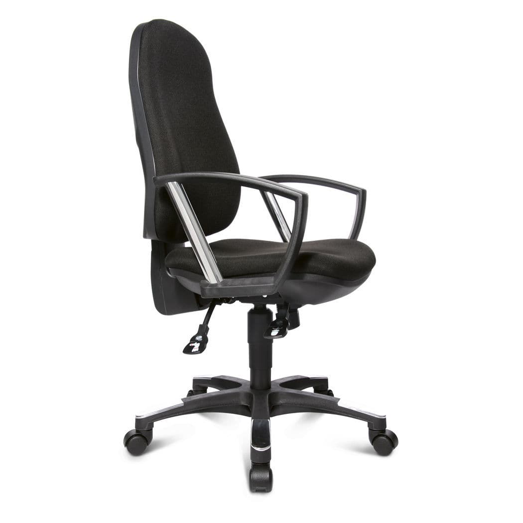 Contemporary office chair - TREND SY 10 - Topstar - fabric / metal base ...