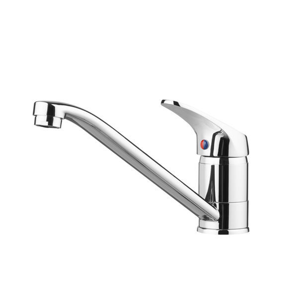 Countertop mixer tap - CETUS BASIC : 557300111 - Sanindusa - brass ...