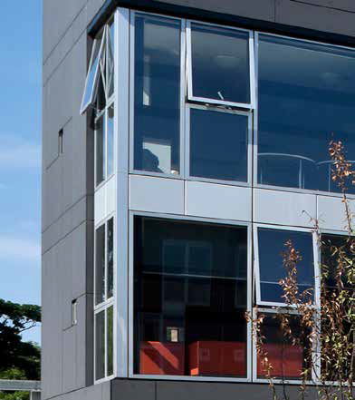 Cover panel - VELFAC - for facade / aluminum / smooth