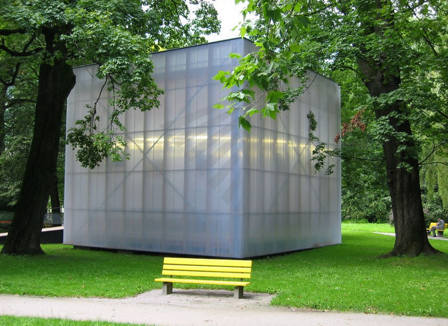 Polycarbonate curtain wall panel - PC 2540-6 opal - Rodeca GmbH