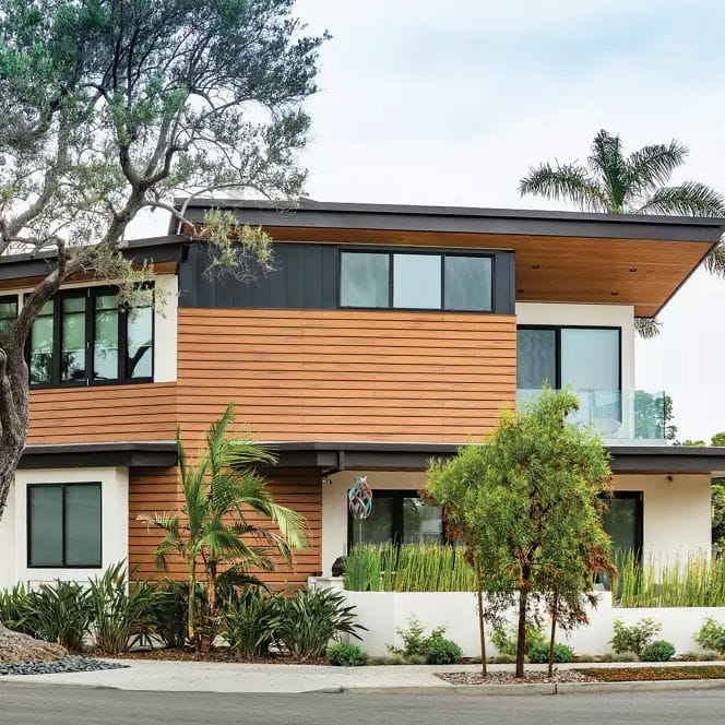 Wood wall cladding - Trex Inc. - composite / outdoor / contemporary