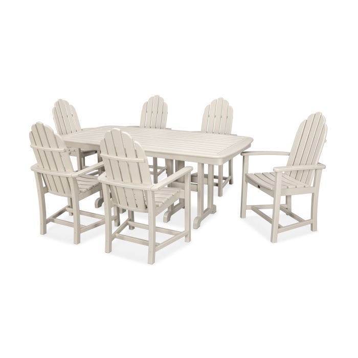 Contemporary table and chair set - Cape Cod - Trex Inc. - composite / rectangular / outdoor