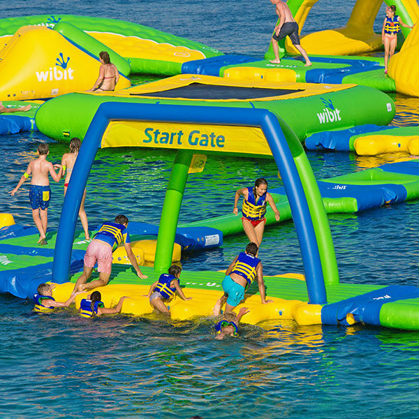 Public pool inflatable play module - STARTGATE SUS - Wibit Sports