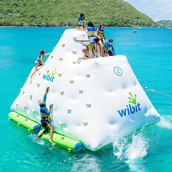 Public pool inflatable play module - ICETOWER XXL - Wibit Sports