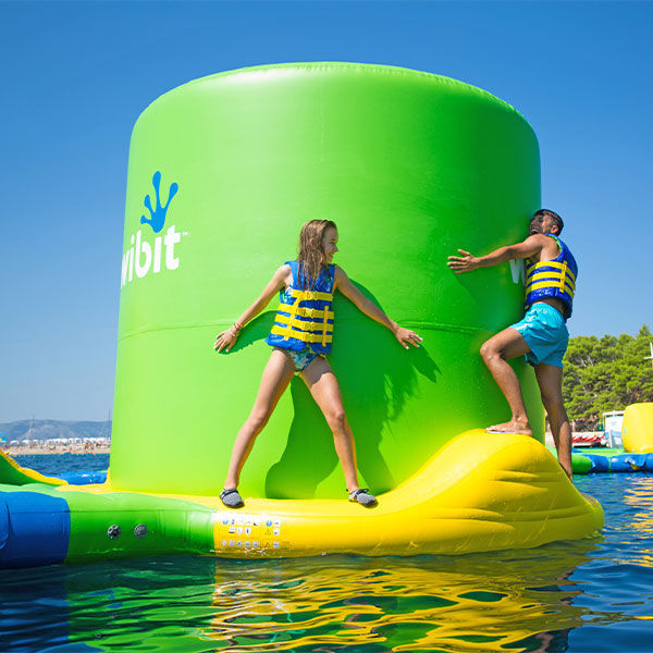 Public pool inflatable play module - LEDGE - Wibit Sports