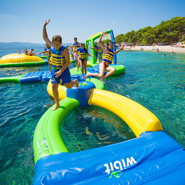 Public pool inflatable play module - TWIST - Wibit Sports