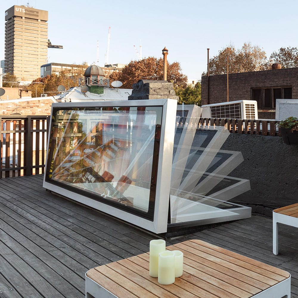 Rooftop hatch - RHTG1020 - Gorter - rectangular / aluminum / with ...