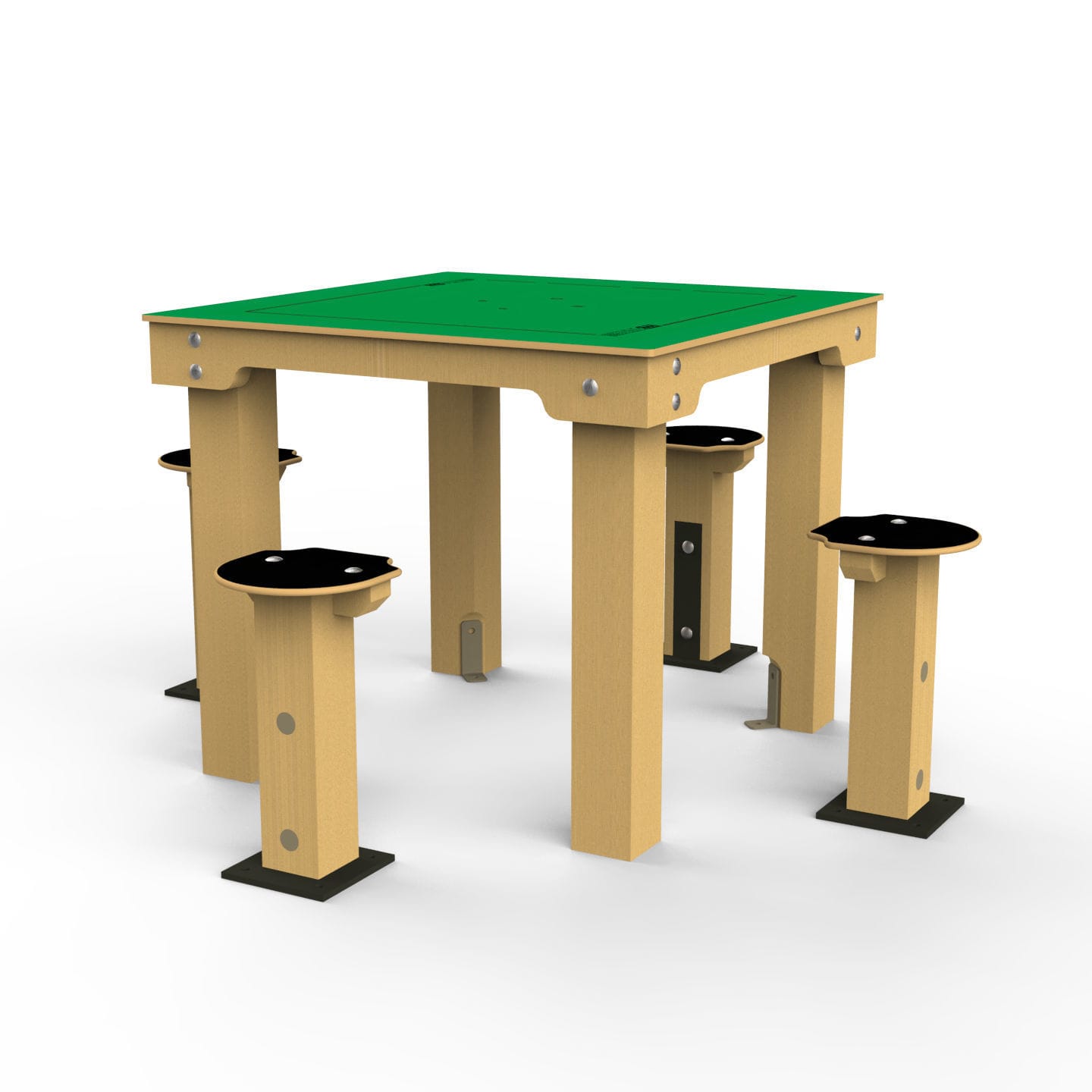 Outdoor kids game table - 627 939-04 - Rondino - traditional / for ...