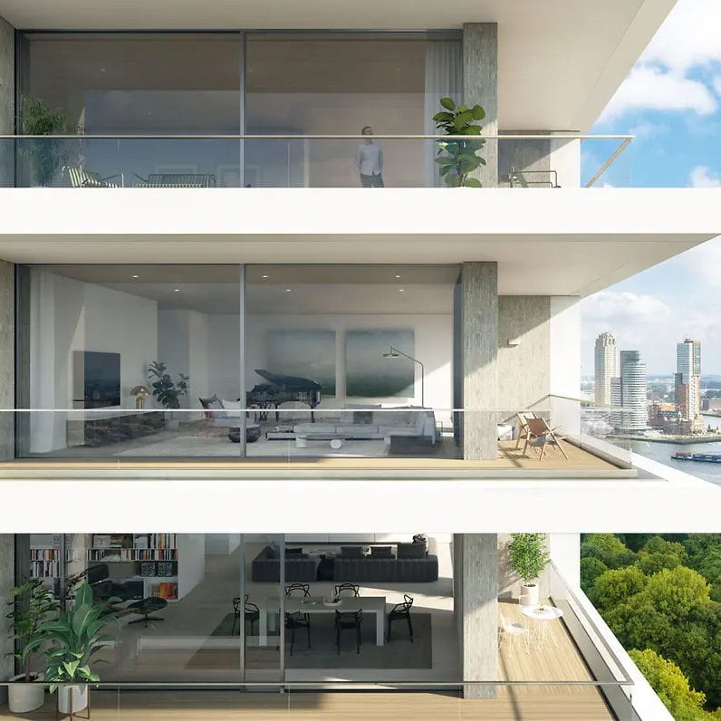 Aluminum sliding system - AS AL 75 - Schüco - glass door / window ...