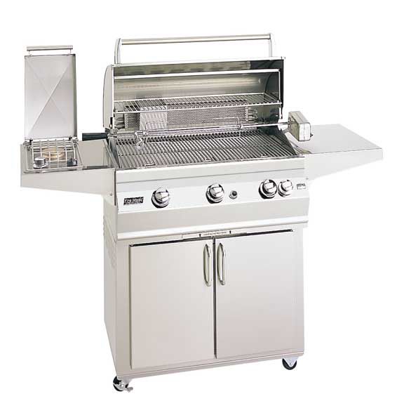 Gas barbecue - REGAL I - FIRE MAGIC - commercial / on casters ...