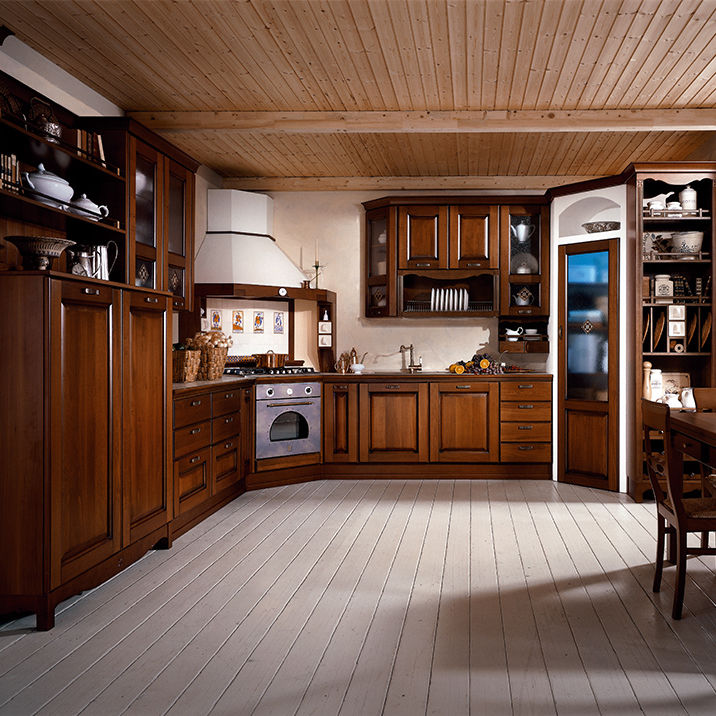 Traditional kitchen - ETRUSCA - ARAN Cucine - wooden / ecological ...