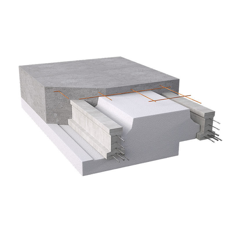 Structural floor with girder-slab - GP - KP1 - reinforced concrete ...