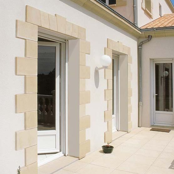 Decorative wall cladding - POP series - WESER - engineered stone ...