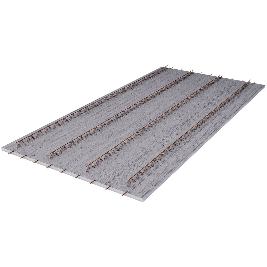 Concrete pre-slab - BA - RECTOR - steel / reinforced / prefab