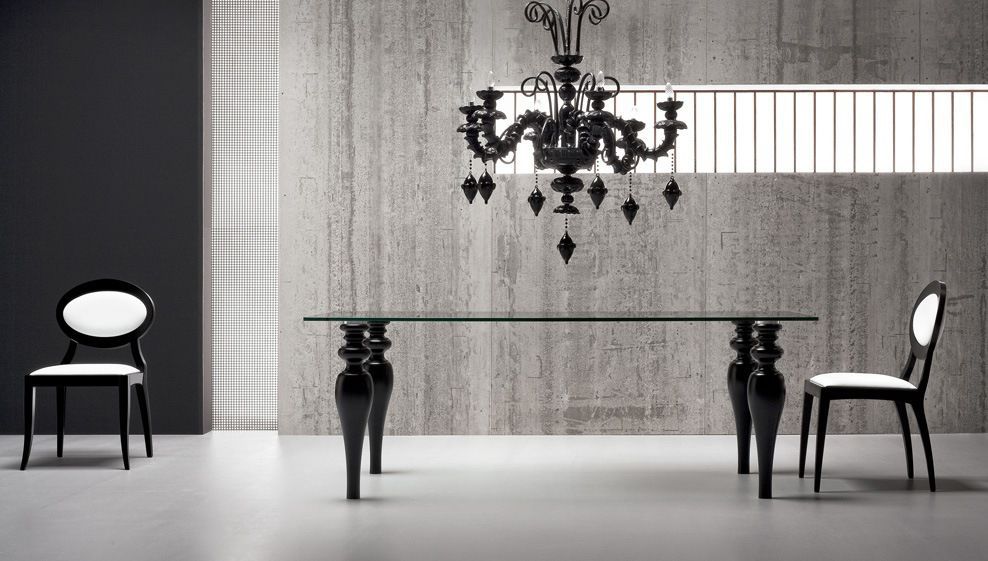 Traditional dining table - VINTAGE - Rossetto Armobil - solid wood ...
