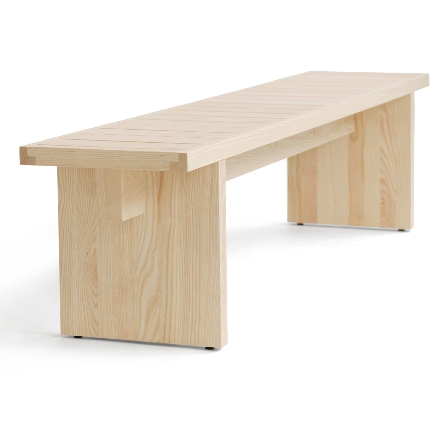 Contemporary bench - PRINSESSAN - Blå Station - oak / ash / without ...