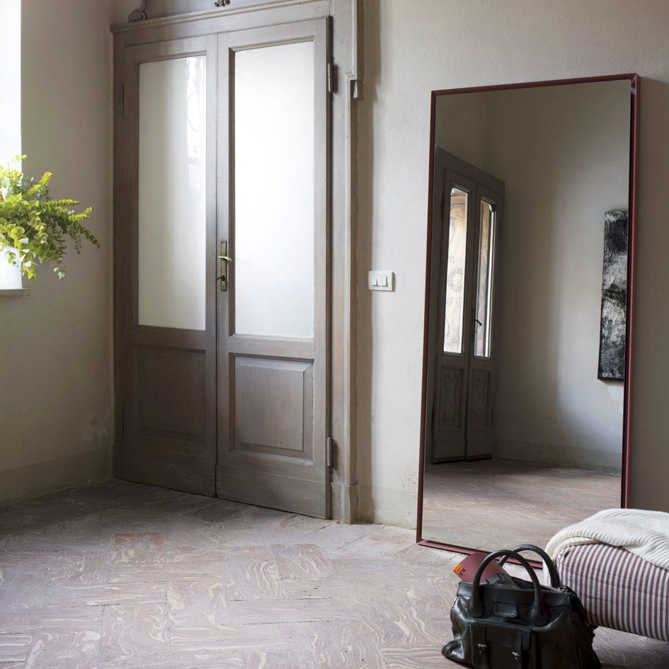 Cheval glass mirror - QUARANTACINQUE - Capo D'Opera Home - contemporary / rectangular / square