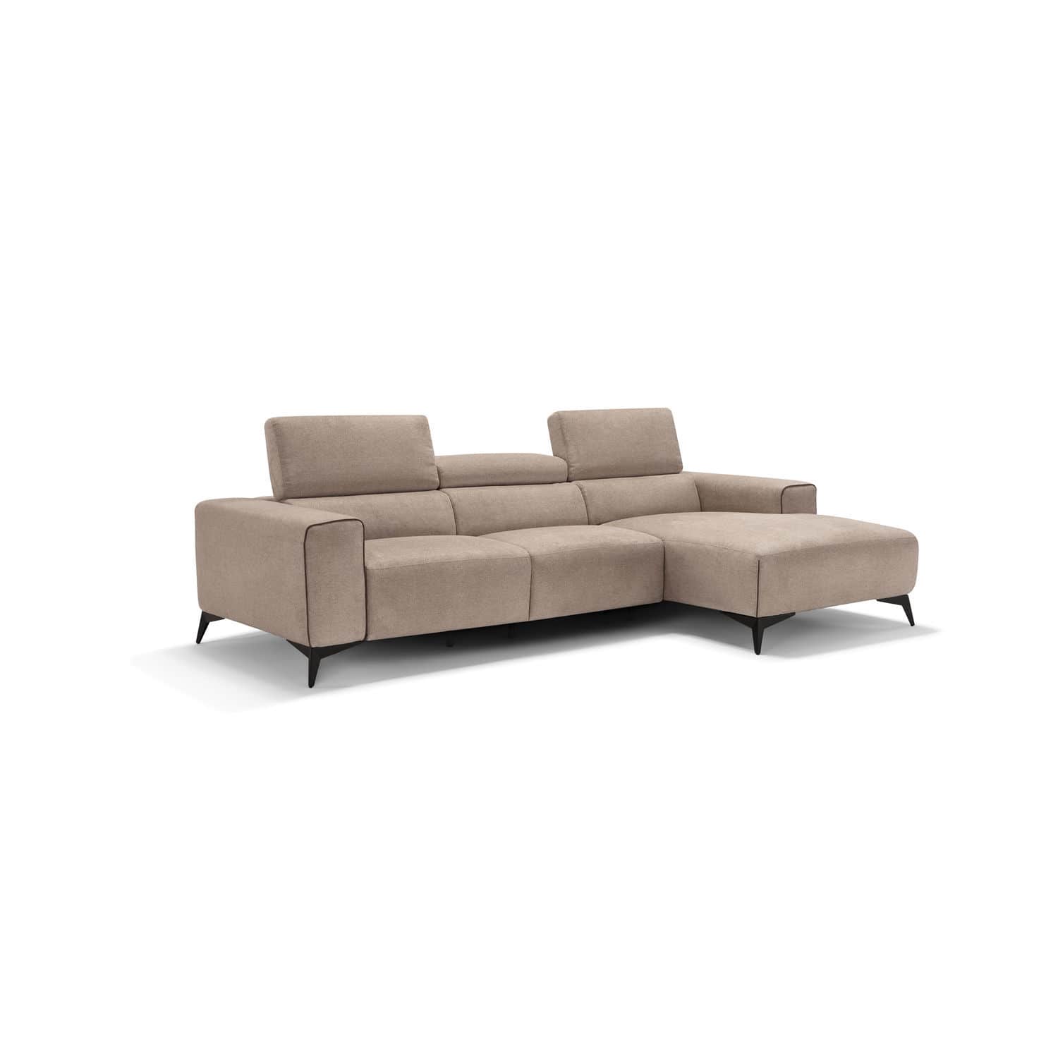 Modular sofa - Rev - maxdivani - contemporary / fabric / leather